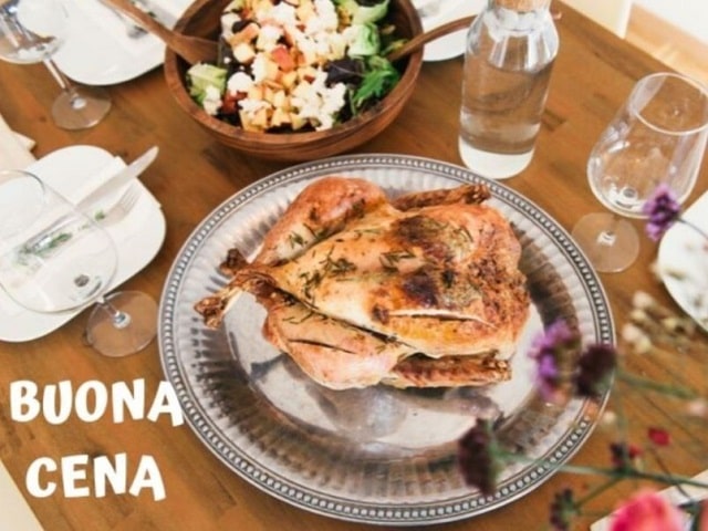 165 immagini e idee per augurare buona cena - FrasiDaDedicare